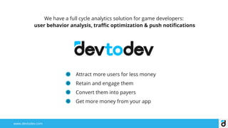 Vasiliy Sabirov, devtodev | PPT