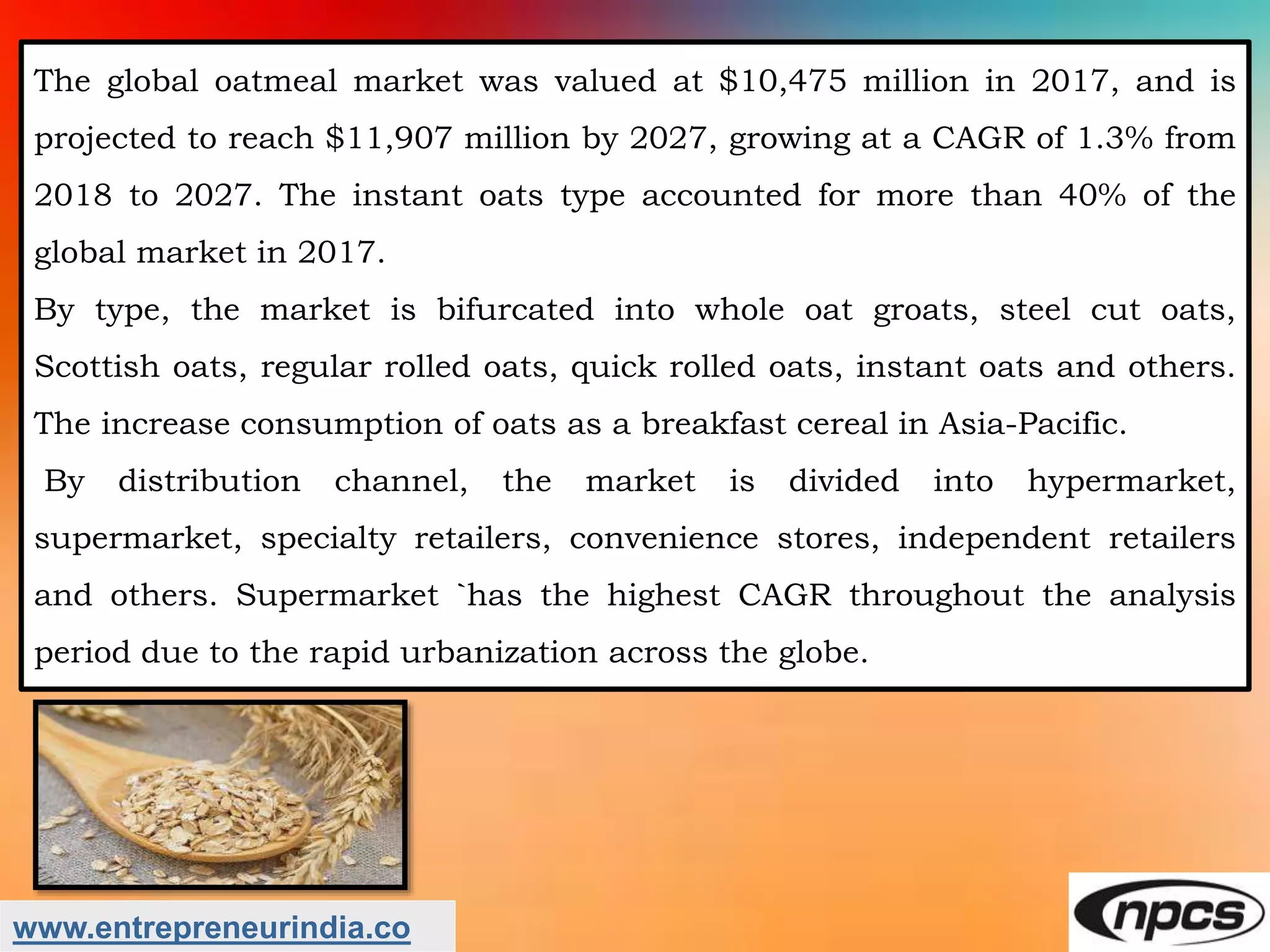 White oat processing | PPTX