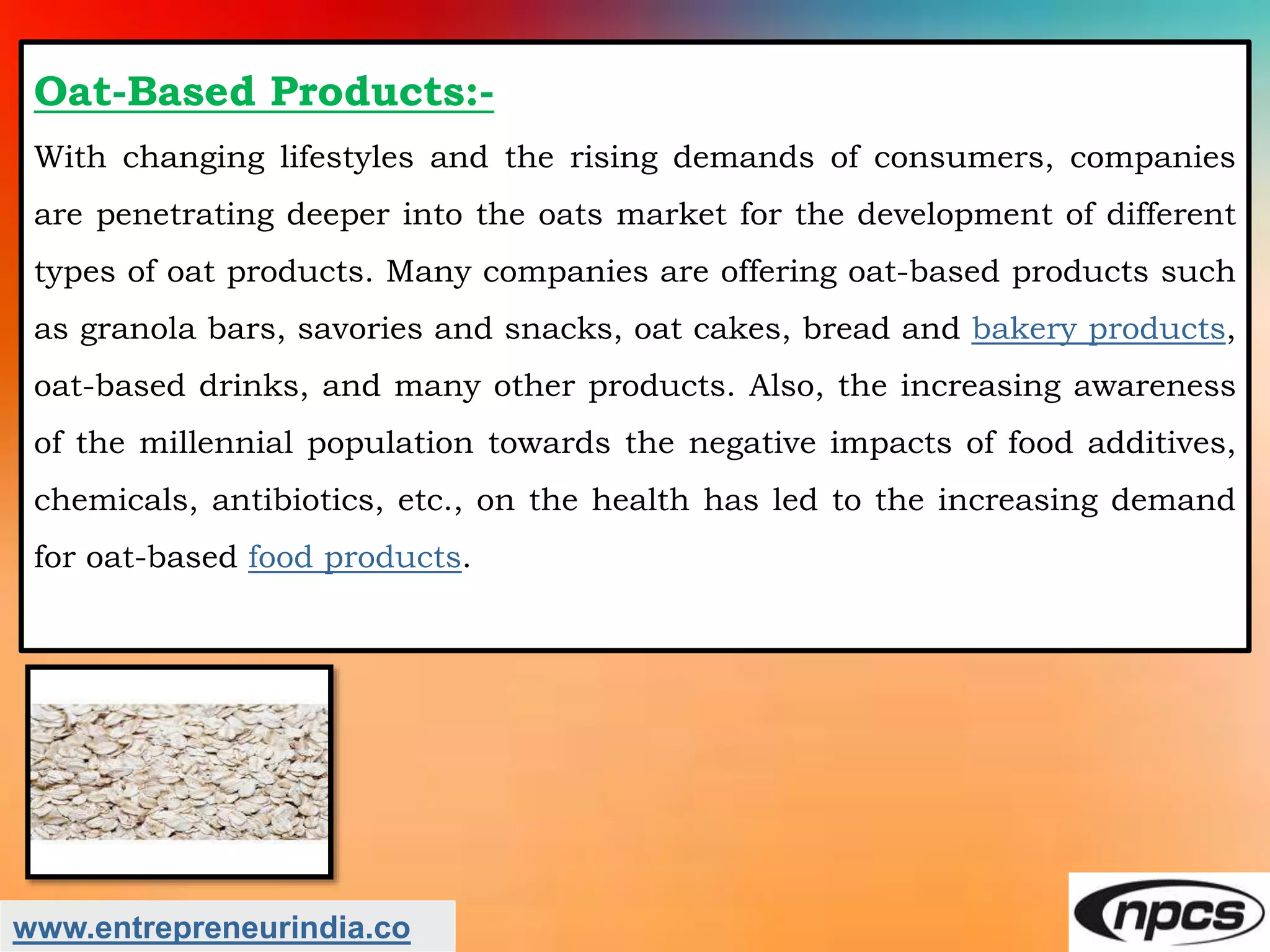 White oat processing | PPTX