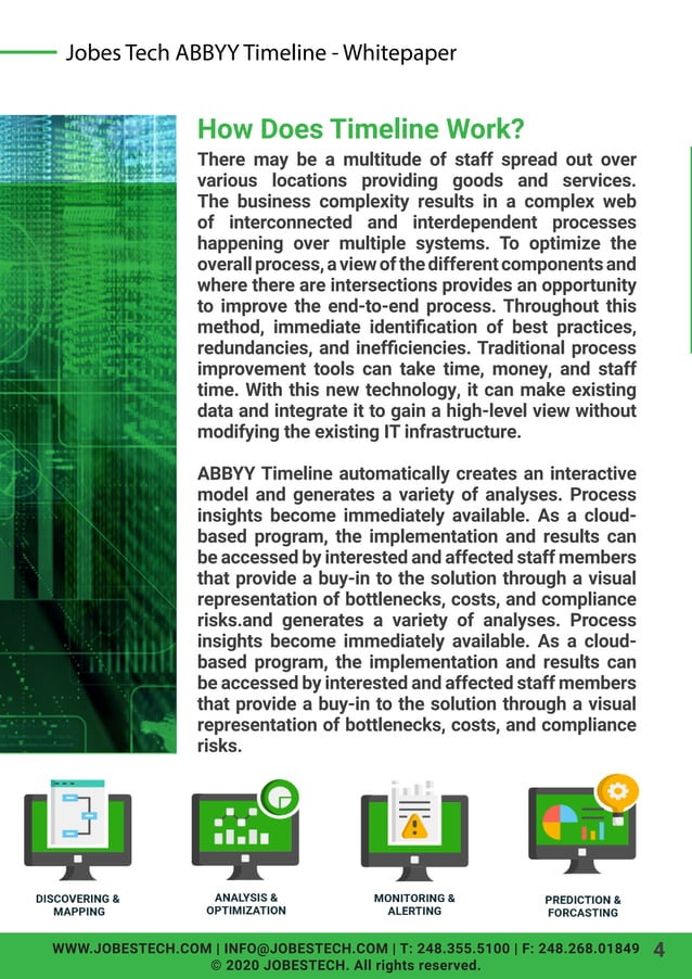 ABBYY Timeline White Paper | PDF
