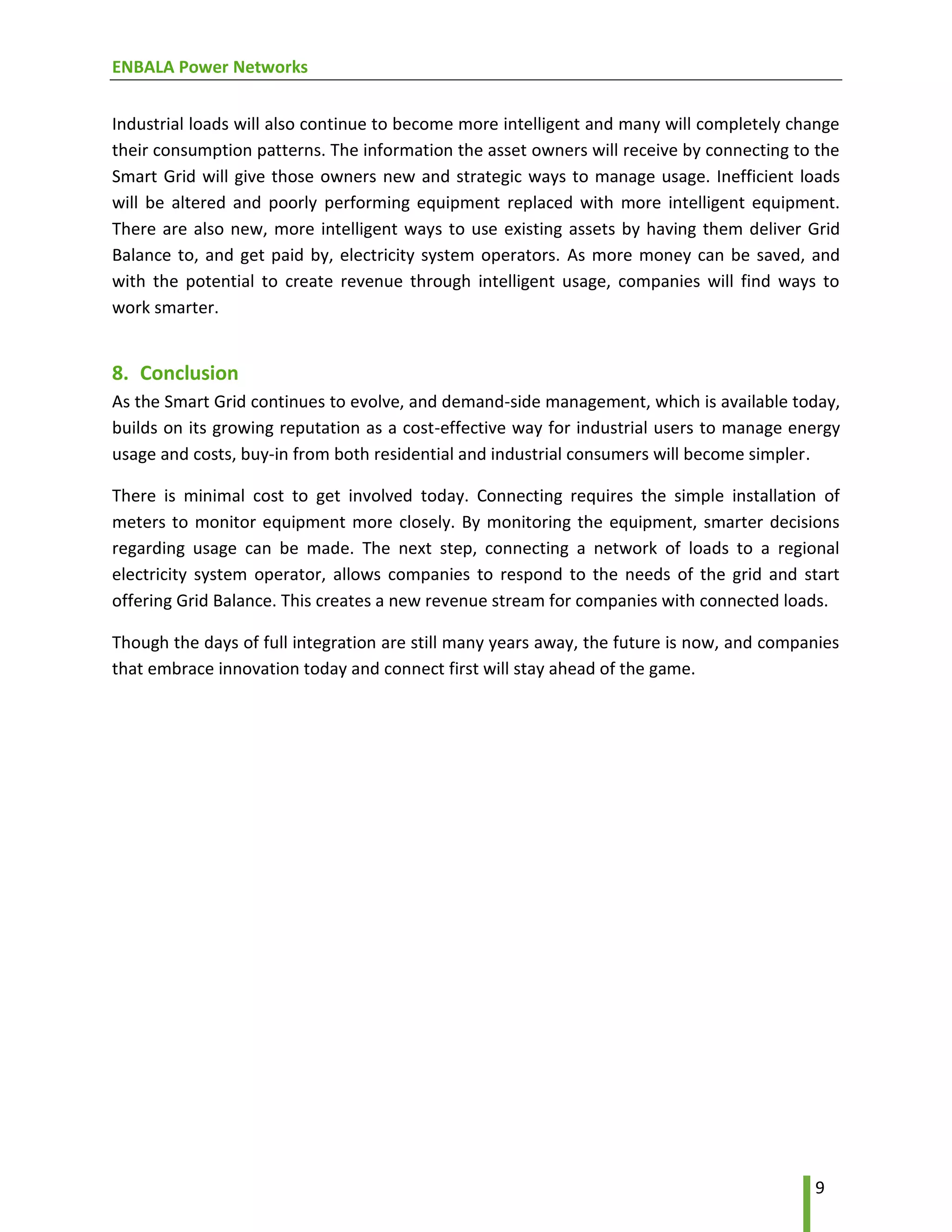 pptWhitepaper 03-smart grid-the future of the electric power system | PDF
