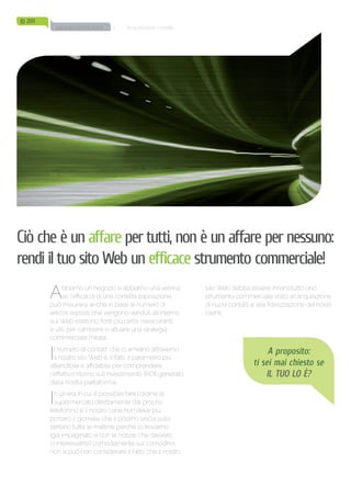 Quanto è efficace il vostro sito web? | PDF