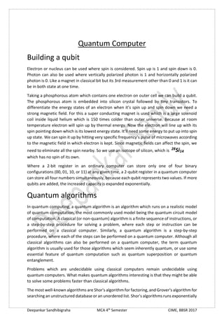 Quantum Computing | PDF