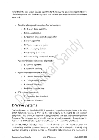 Quantum Computing | PDF