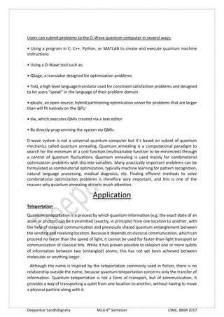 Quantum Computing | PDF