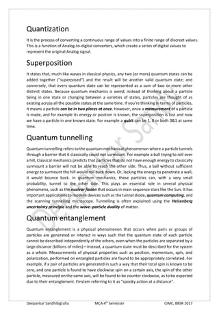 Quantum Computing | PDF