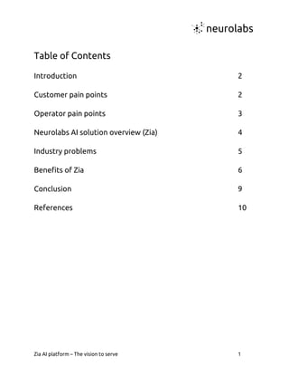 Zia White Paper | PDF