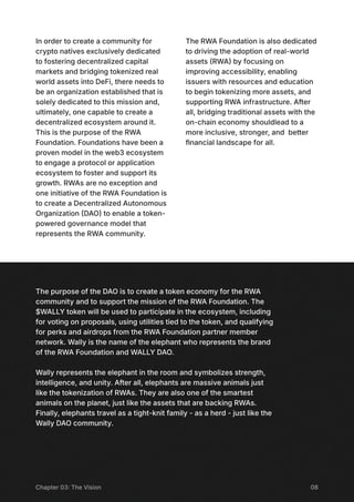 WALLY DAO Whitepaper by the RWA Foundation | PDF
