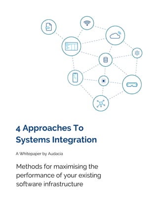 Whitepaper: 4 Approaches to Systems Integration | PDF