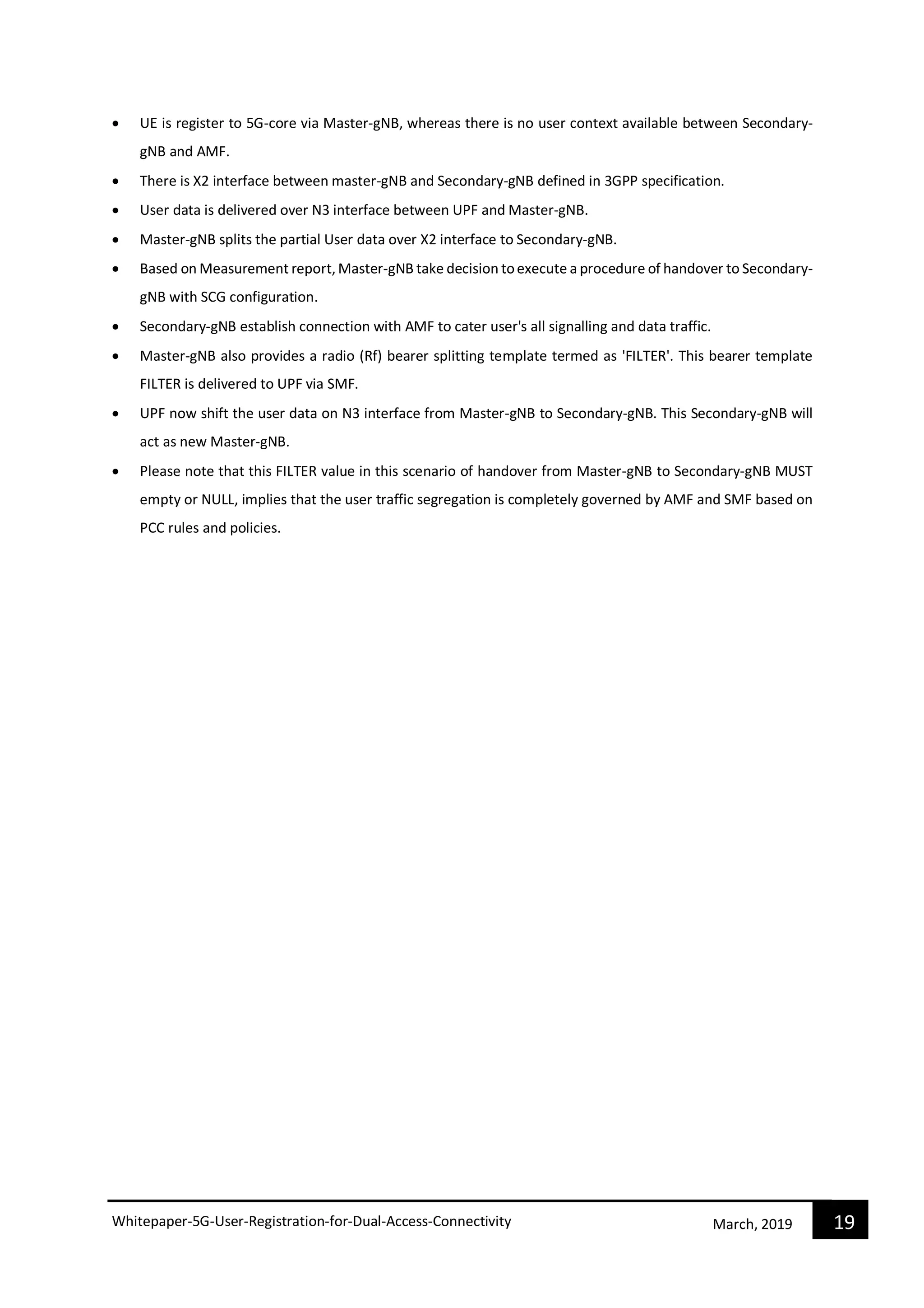 White paper 5g-user-registration-for-dual-access--dual-connectivity-march2019 | PDF