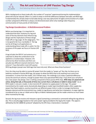 Whitepaper alien-technology-the-art-and-science-of-tag-design-v1.0 | PDF