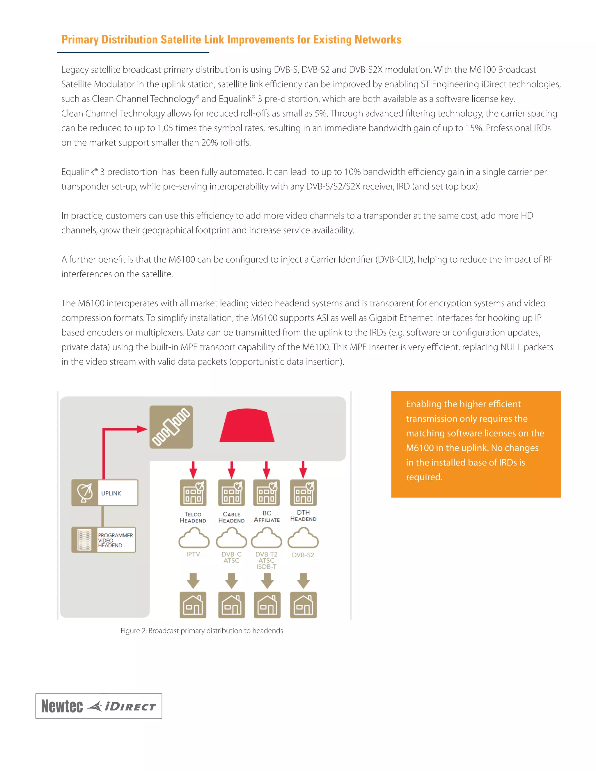 Satellite Newsgathering and Fixed Broadcast Contribution and Exchange ...