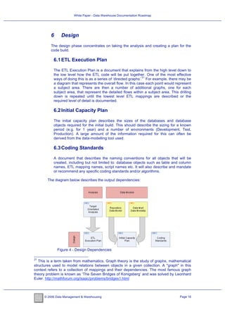 White Paper - Data Warehouse Documentation Roadmap | PDF