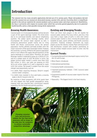 Demystifying Supply Strategy for Coconut Water | PDF