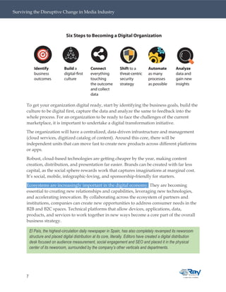 Surviving the Disruptive Change in Media Industry | PDF