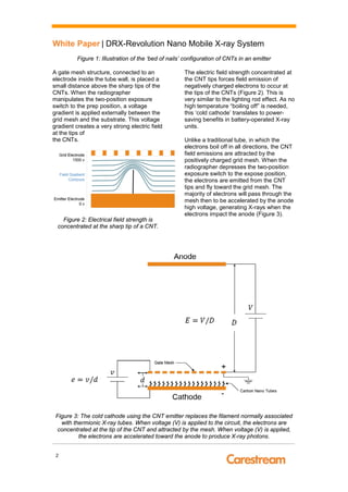 Using Carbon Nano-Tube Field Emitters to Miniaturize X-Ray Tubes | PDF