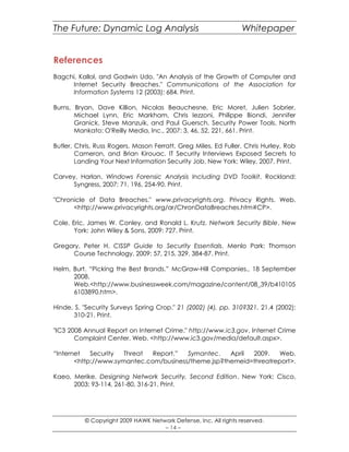 Whitepaper Dynamic Log Analysis The Future 032510 Final | PDF