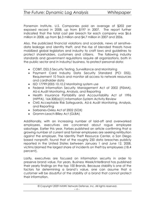 Whitepaper Dynamic Log Analysis The Future 032510 Final | PDF