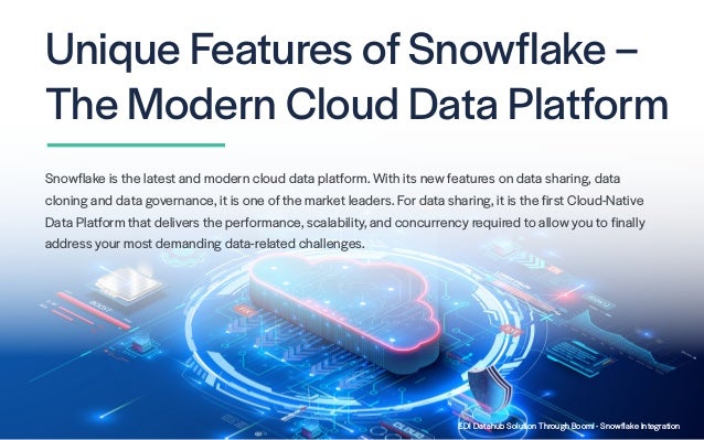 EDI Datahub Solution Through Boomi - Snowflake Integration | PDF