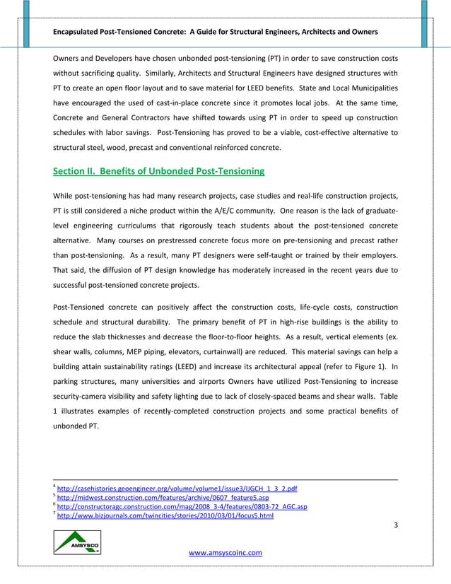White paper - Encapsulated Post Tensioned Concrete | PDF | Civil ...
