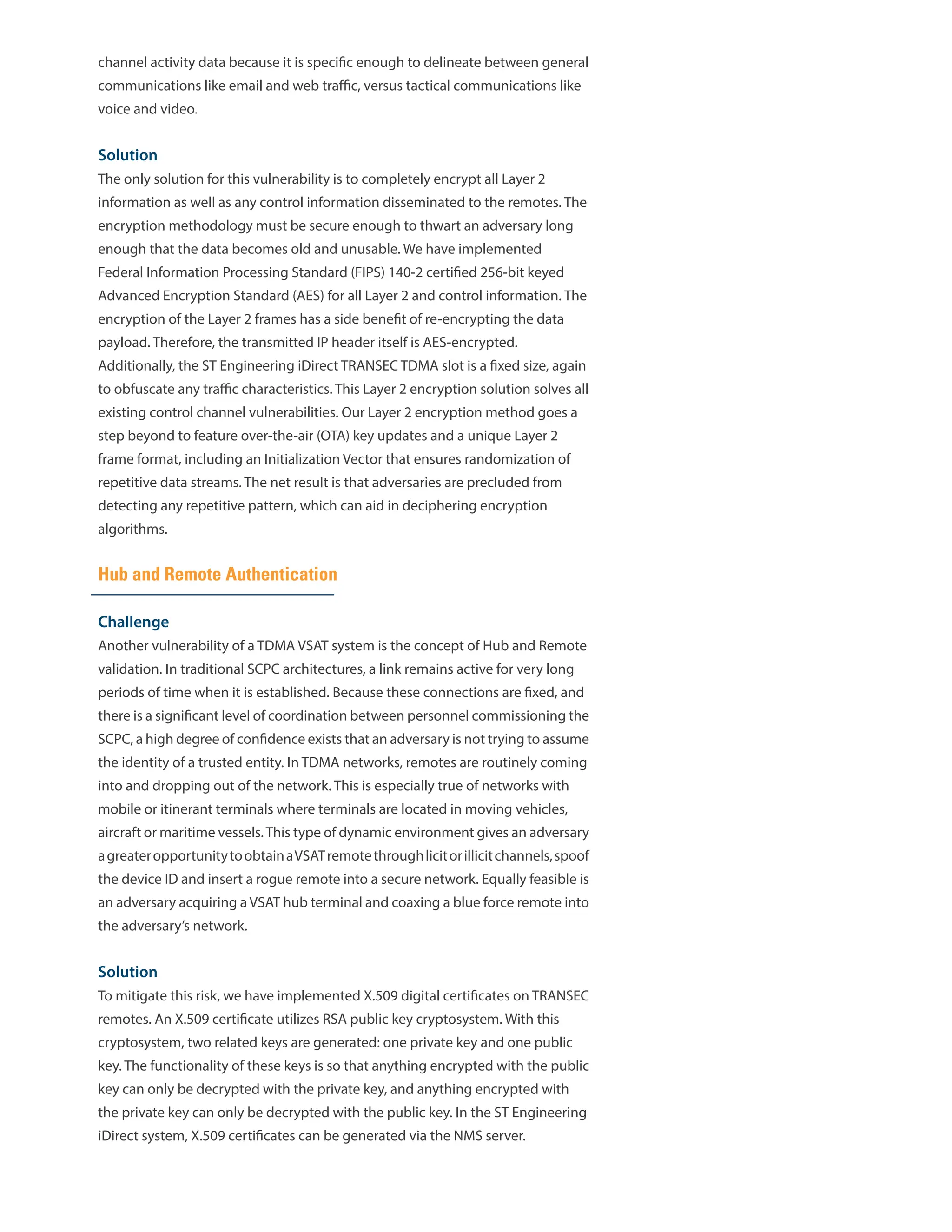 WhitePaper GovDef Transmission Security (TRANSEC) | PDF