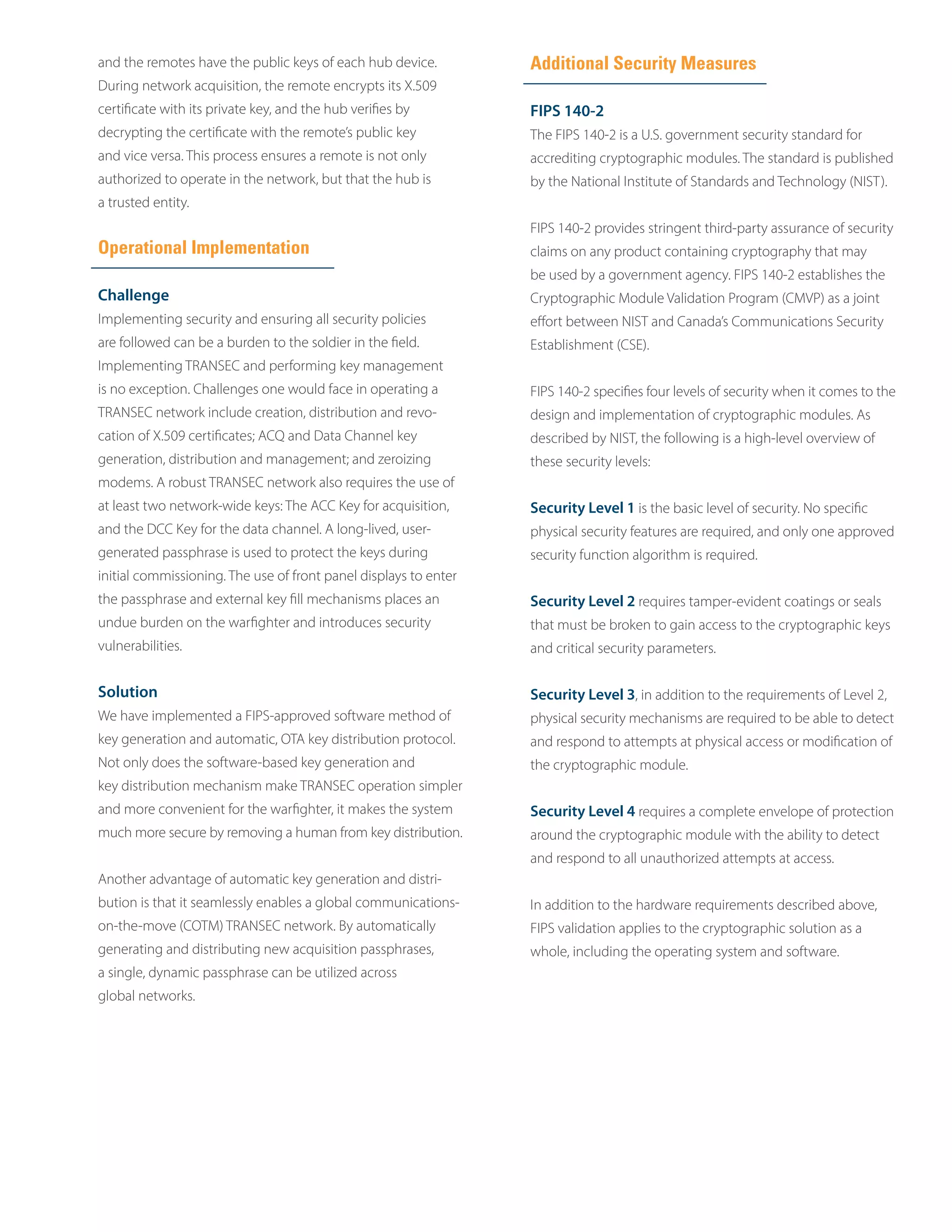 Transmission Security Transec White Paper Pdf