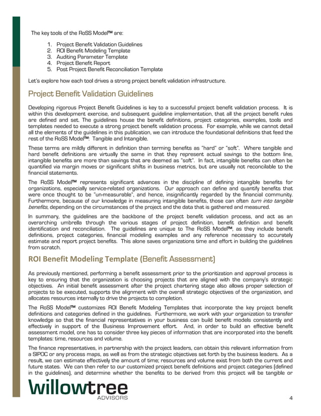 Project Benefit Validation Lean Six Sigma Pdf Home Utilities Personal Finance