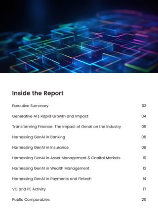 The Financial Industry Reinvented: Generative AI and its Potential | PDF