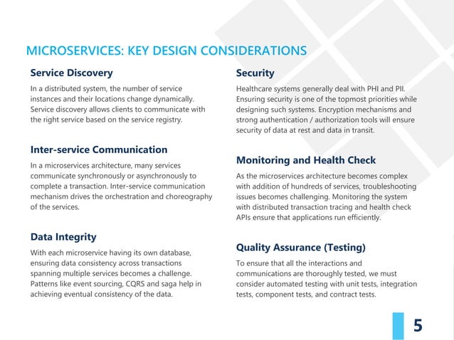 Microservices: A Step Towards Modernizing Healthcare Applications | PPT
