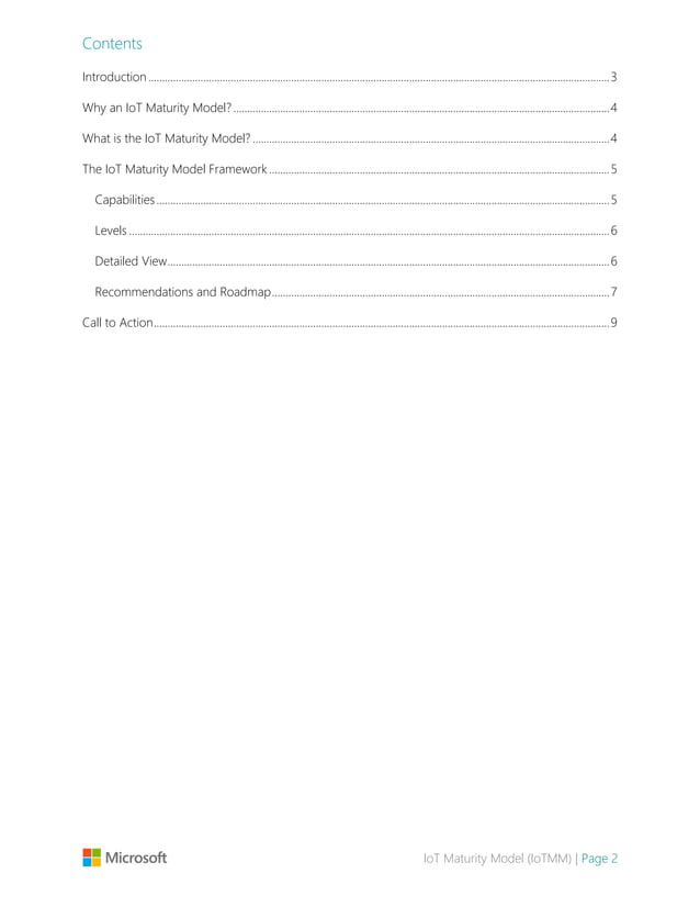 Whitepaper - IoT Maturity Model (IoTMM) | PDF