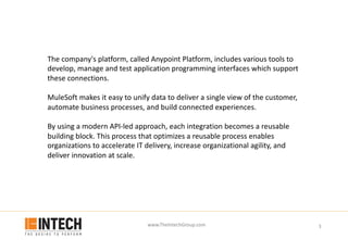 MuleSoft for Enterprises | PPT