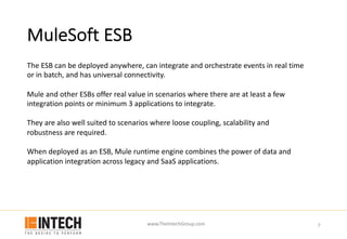 MuleSoft for Enterprises | PPT | Free Download