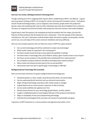 How Multigenerational Technology Planning Can Grow Your Business | PDF