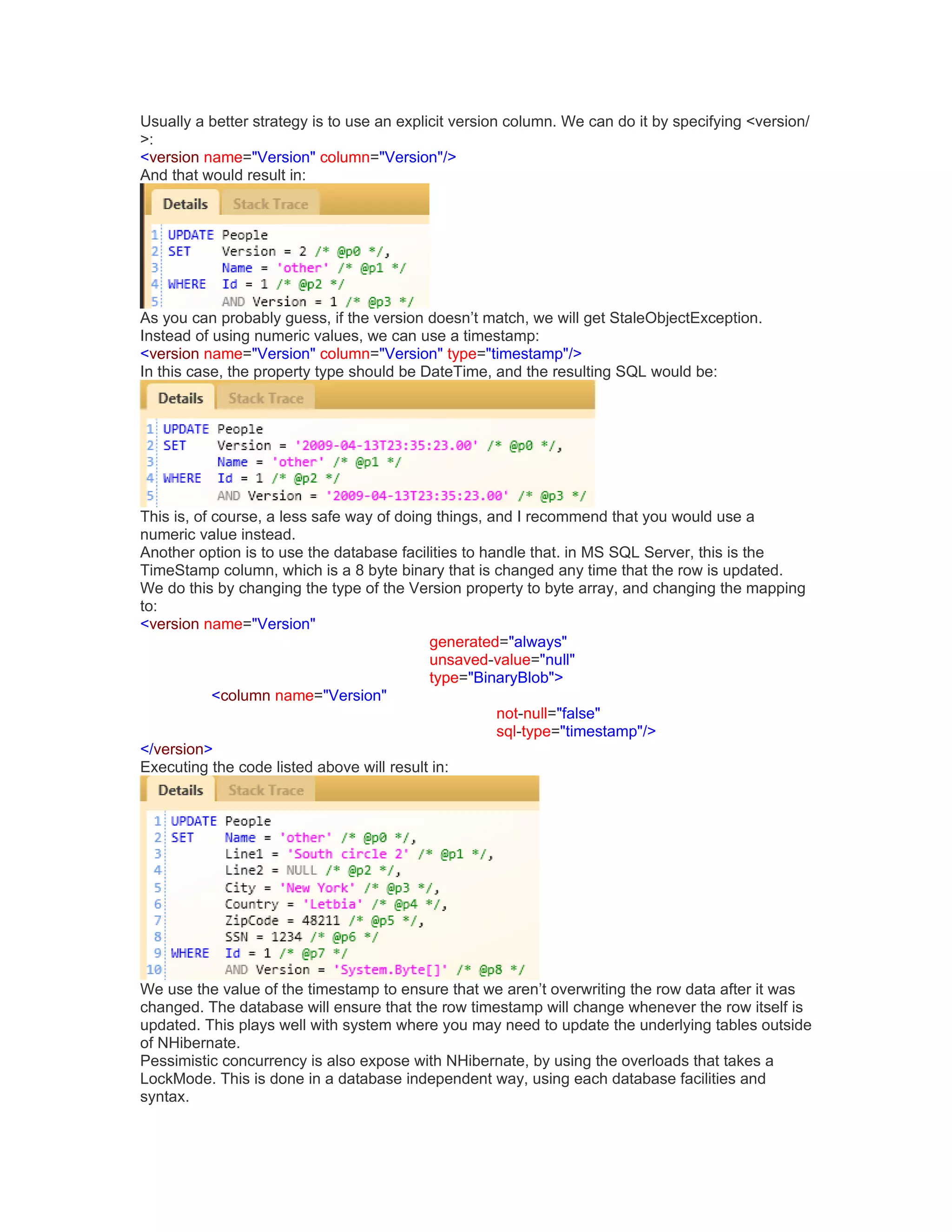 White Paper On ConCurrency For PCMS Application Architecture | DOC ...