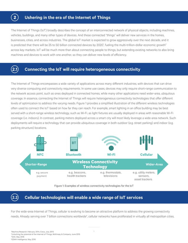 Paving the path to Narrowband 5G with LTE Internet of Things | PDF