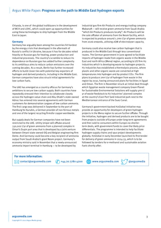 Middle East H2 exports | PDF | Power and Energy Industry | Industries