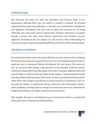 Whitepaper - Project Analysis Process at Konstant | PDF | Computer ...