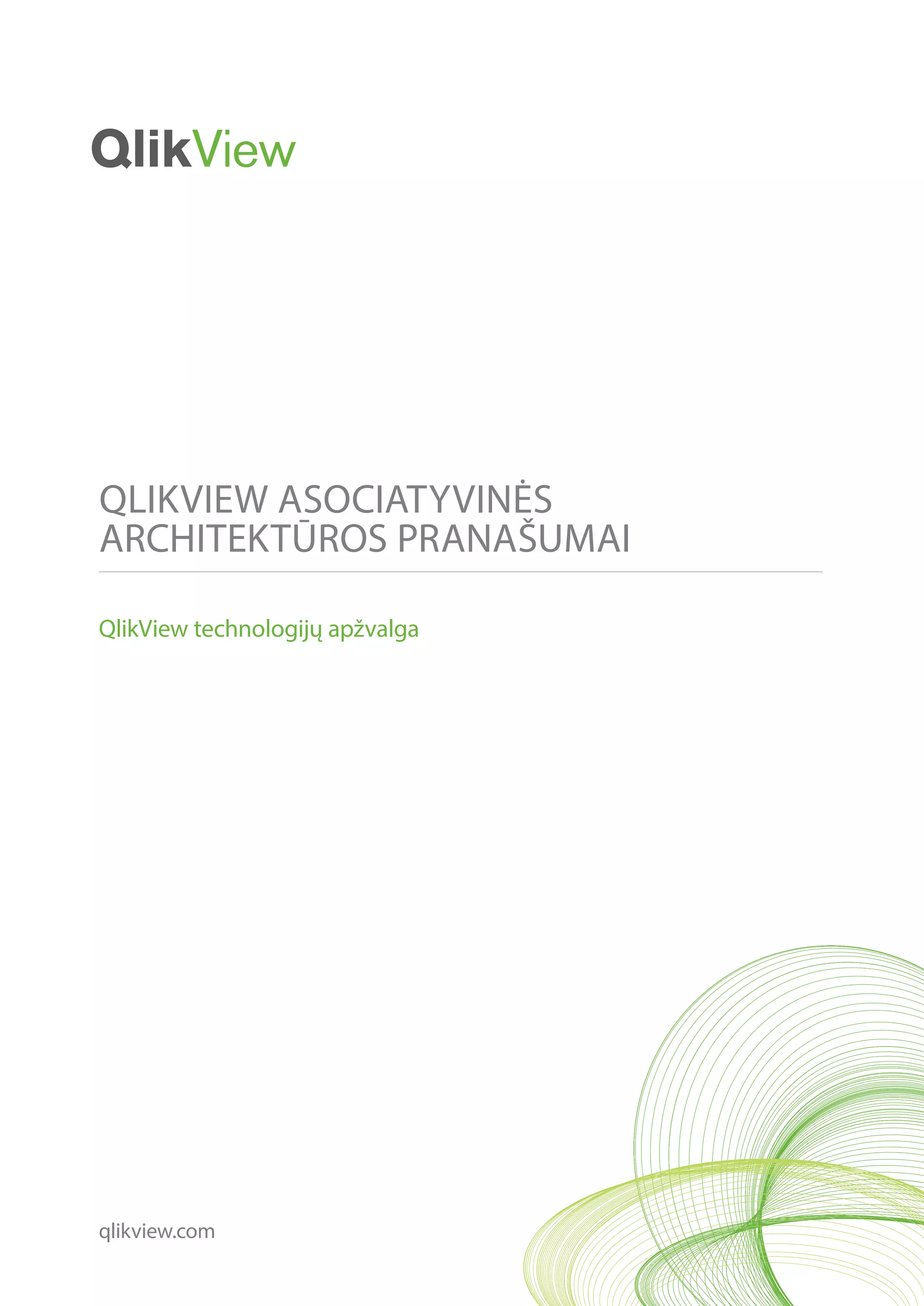 Asociatyvinė QlikView prigimtis | PDF