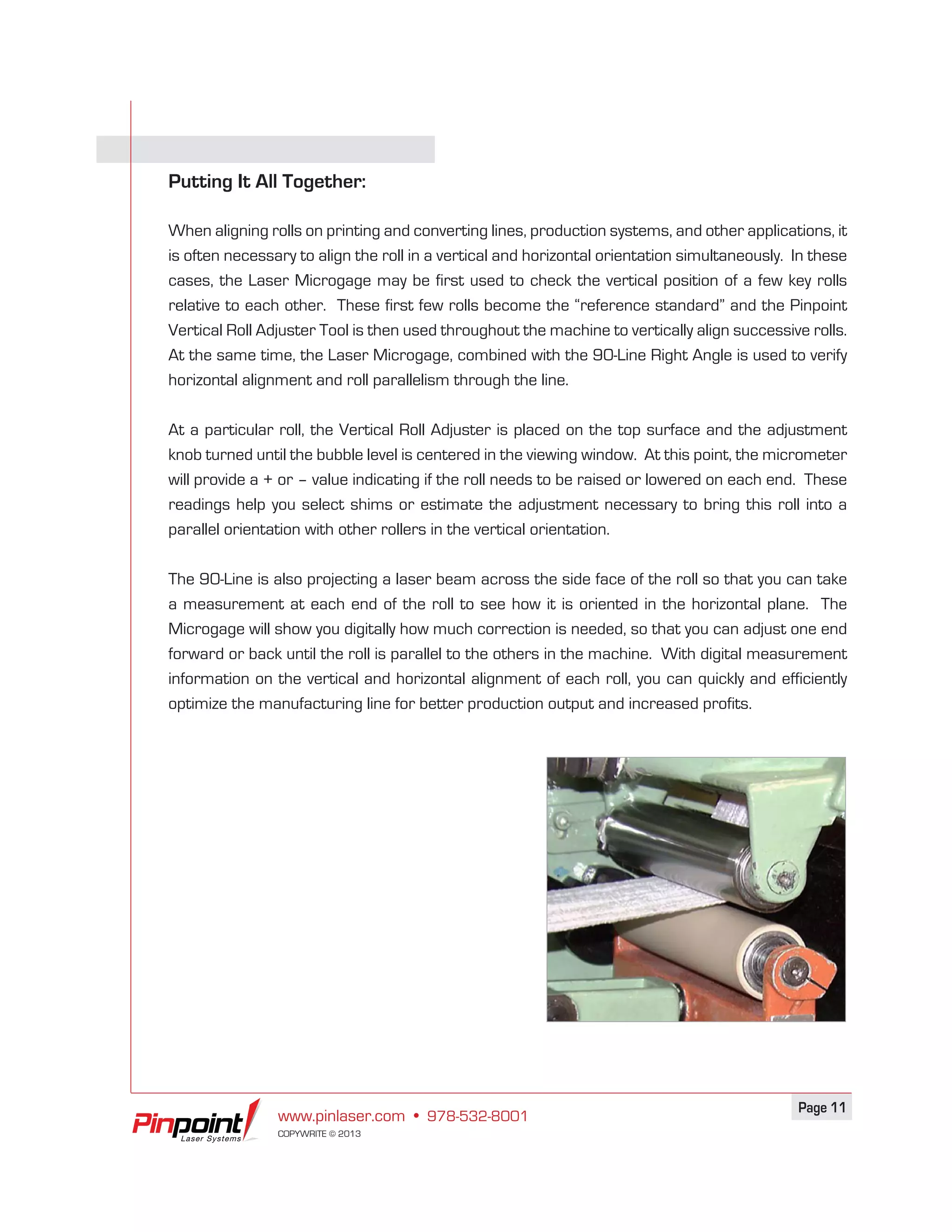 Whitepaper: Roll and Web Alignment | PDF