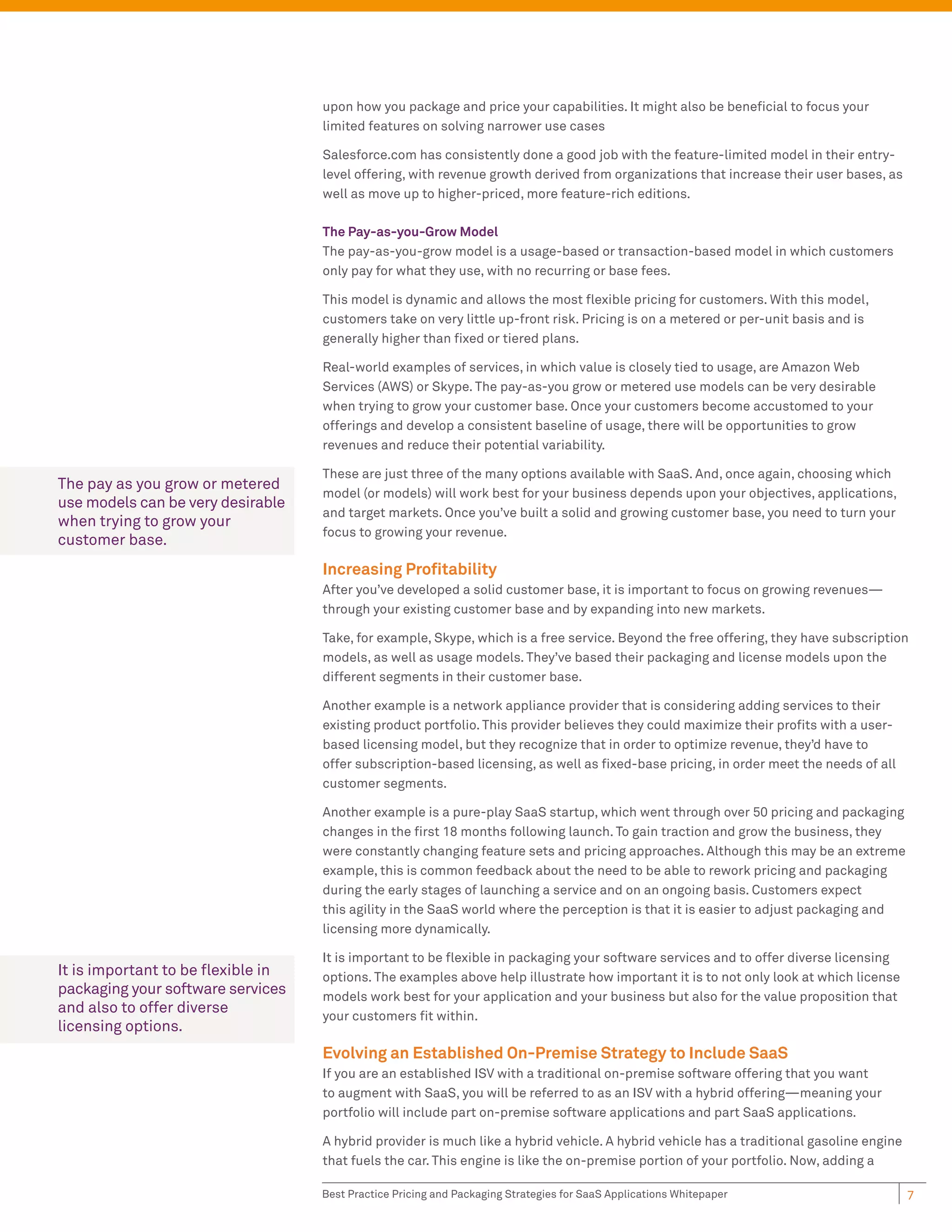 SaaS Pricing and Packaging Strategies | PDF