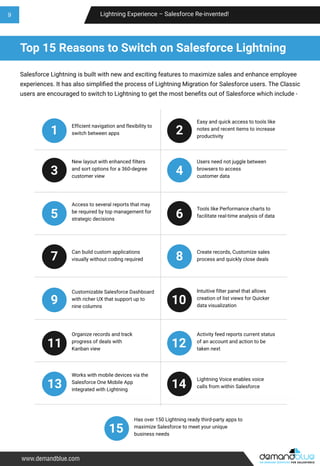 Whitepaper: Salesforce Lightning Experience - DemandBlue | PDF | Sales | Business