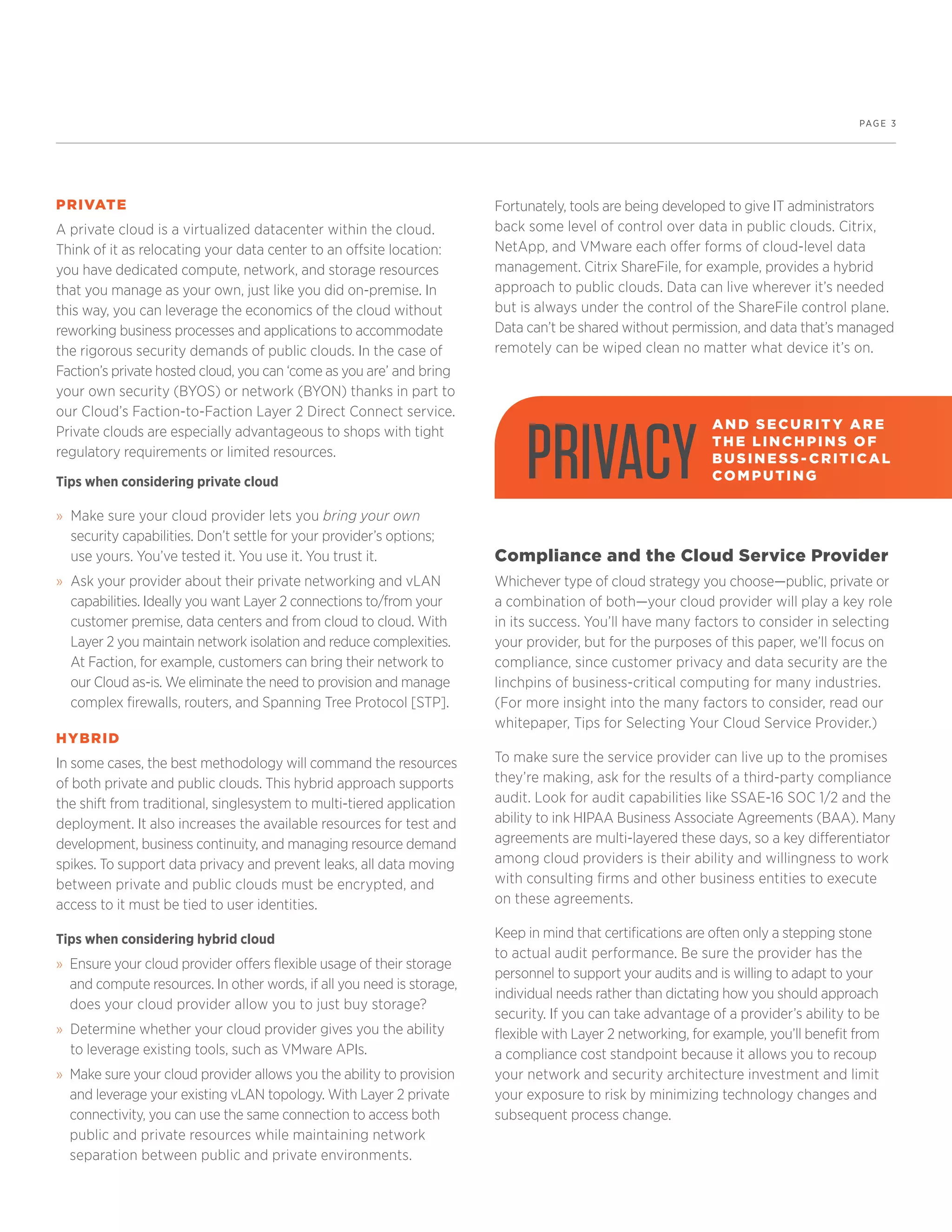 Whitepaper: Security of the Cloud | PDF