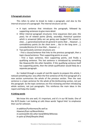 White Paper: the language of report writing | PDF