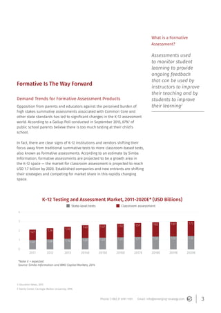 Trends and Opportunities in K-12 Assessment: The New Era of ESSA | PDF