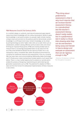 Trends and Opportunities in K-12 Assessment: The New Era of ESSA | PDF