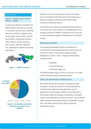 Unlocking New Value Streams With Renewable Hybrids in MENAT | PDF