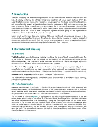 Biomechanical Mapping in Pelvic Organ Prolapse Management | PDF