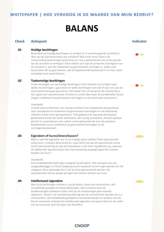 Whitepaper Waarde Verhogen | PDF