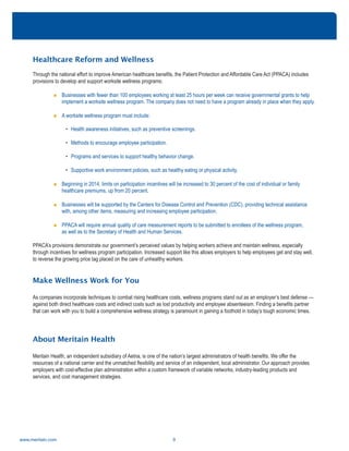 Building an Effective Wellness Strategy | PDF | Health Insurance ...