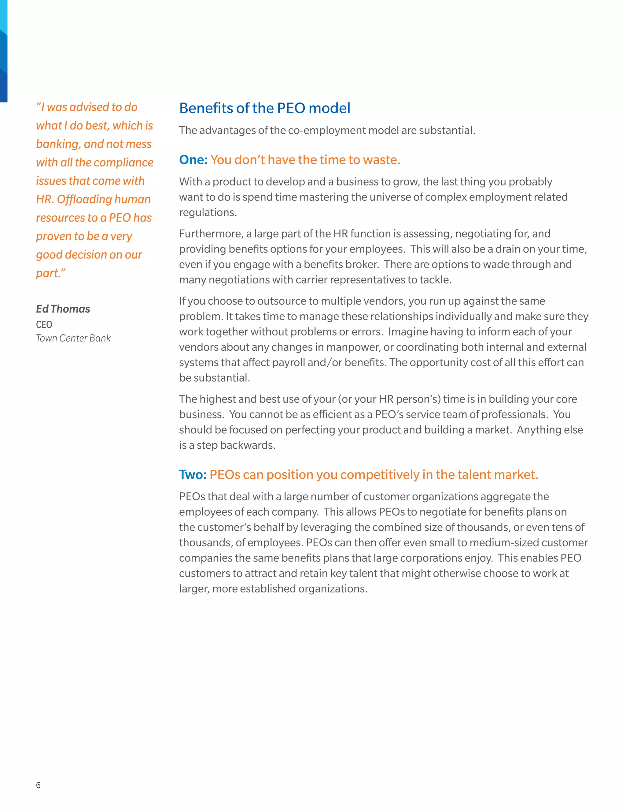 White paper what is a peo- | PDF